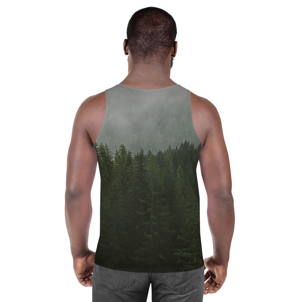 Misty Trees Tank, Men – Jesse Felker Media