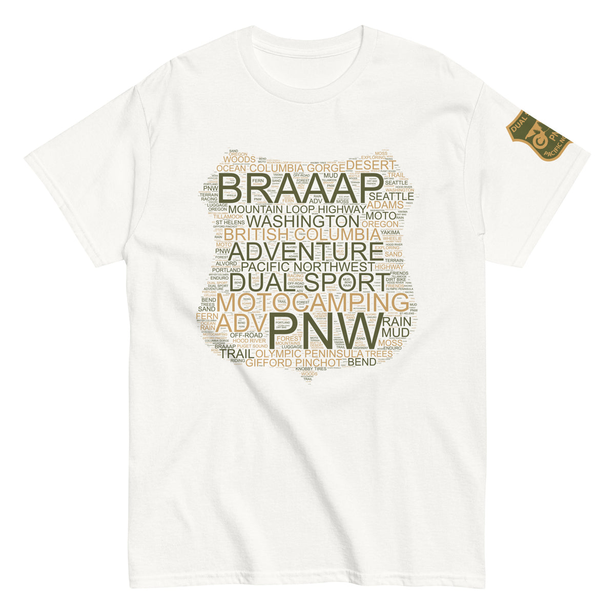 Word Cloud Shirt, Classic – Jesse Felker Media