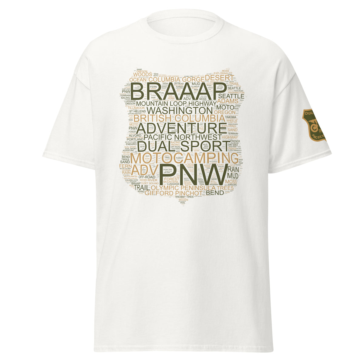 Word Cloud Shirt, Classic – Jesse Felker Media